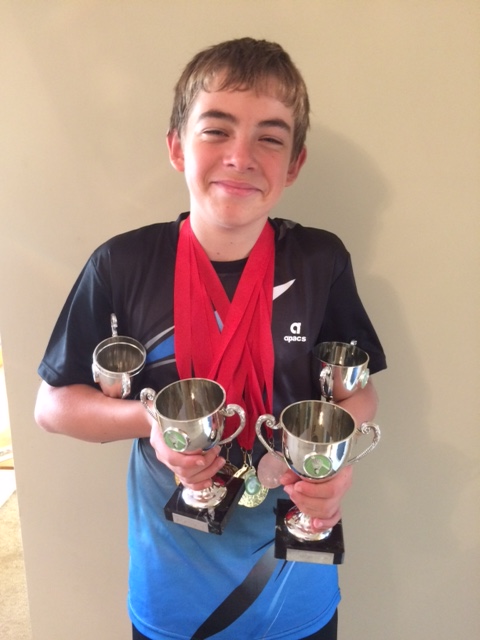 MULTIPLE TITLES FOR ADAM BURDEN - Apacs Badminton