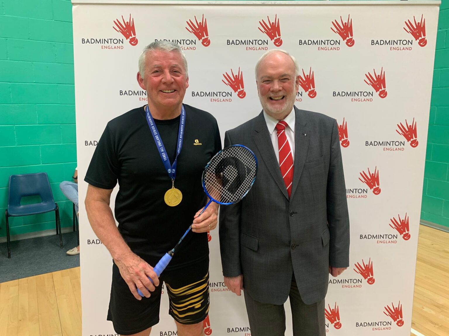 DAN TRAVERS TRIPLE CHAMPION - Apacs Badminton